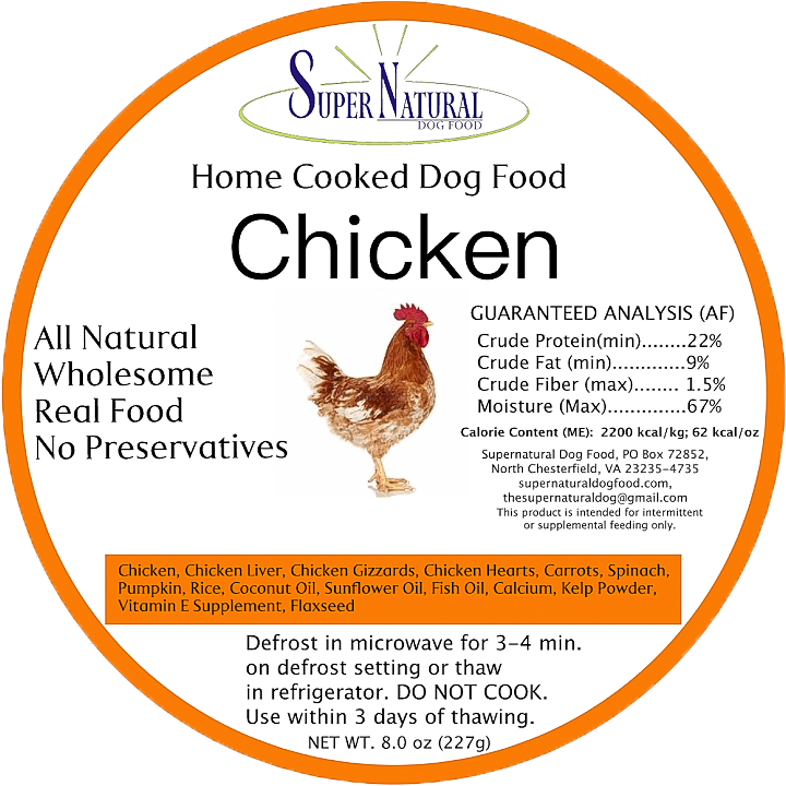 Chicken Recipe (The more you buy, the more you save!) – SuperNatural ...